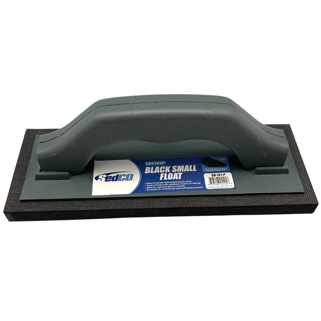 3-3/4″ x 9-1/2″ PLASTIC BODY BLACK RUBBER FLOAT - Sedco Corp.