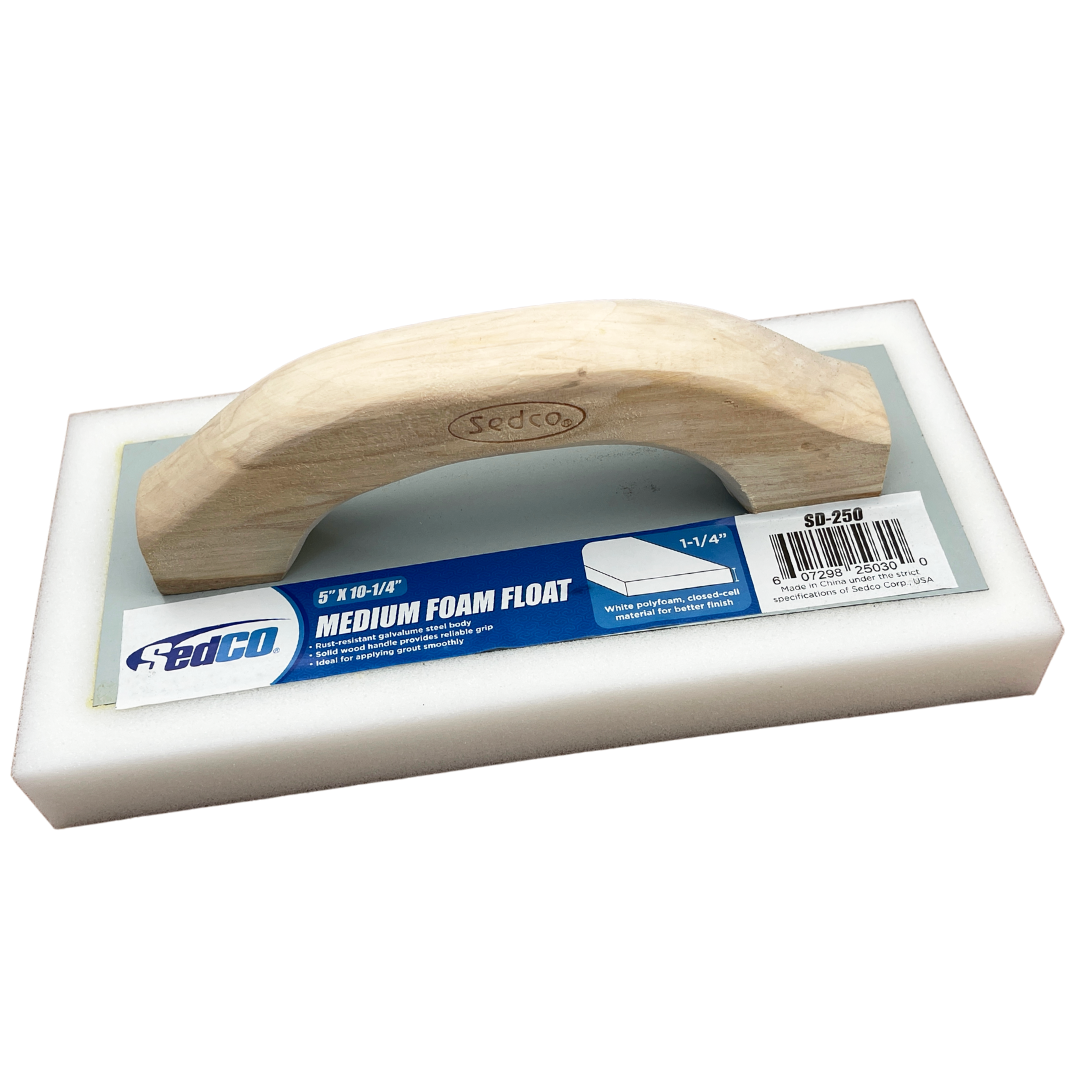 5″ x 10-1/4″ GROUT FOAM FLOAT - Sedco Corp.