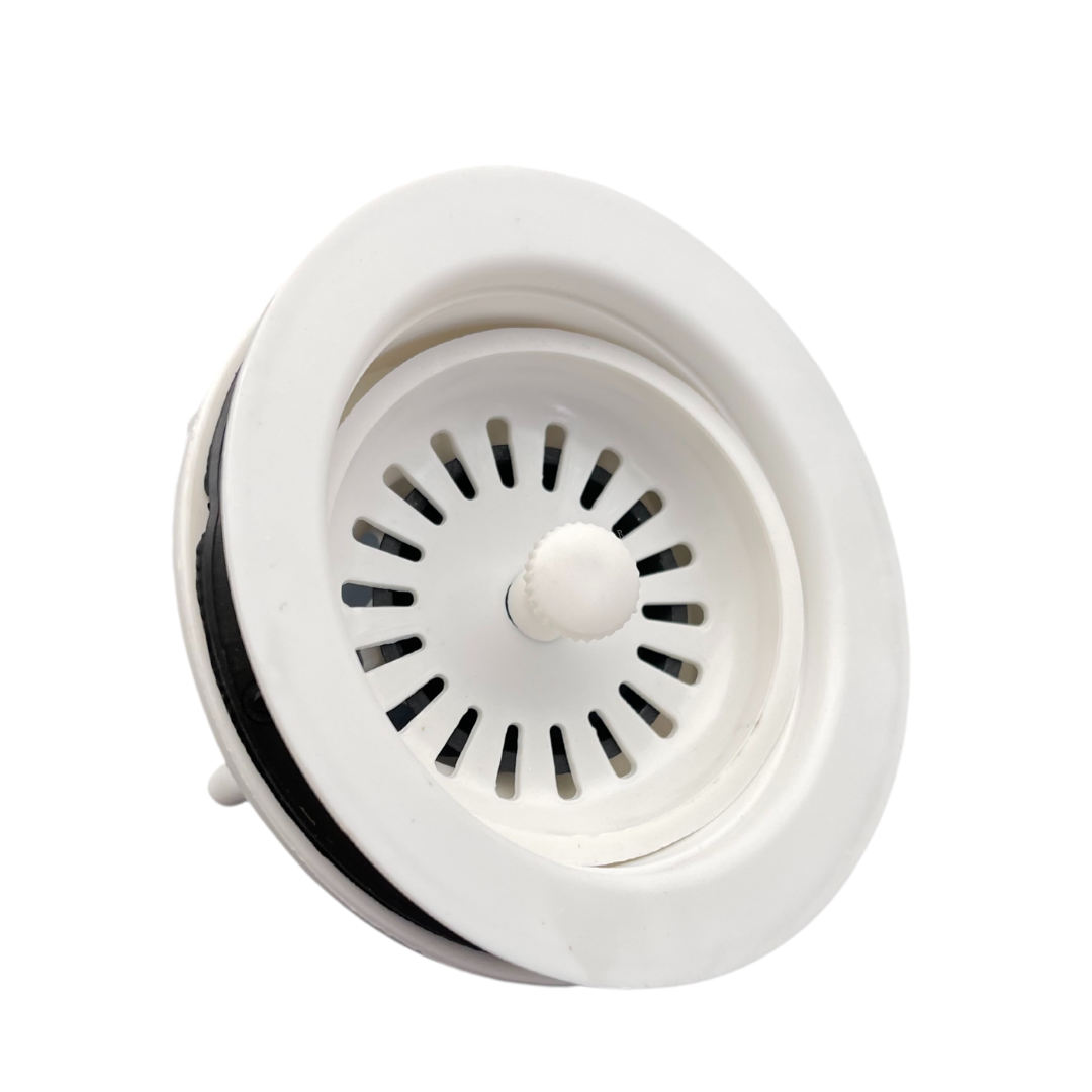 WHITE PLASTIC KITCHEN STRAINER WITH BASKET - Sedco Corp.