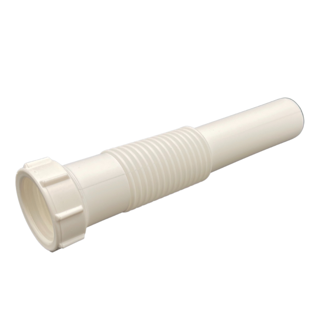 1-1/4″ THREADED JOINT CORRUGATED PVC TAILPIECE – Sedco Corp.