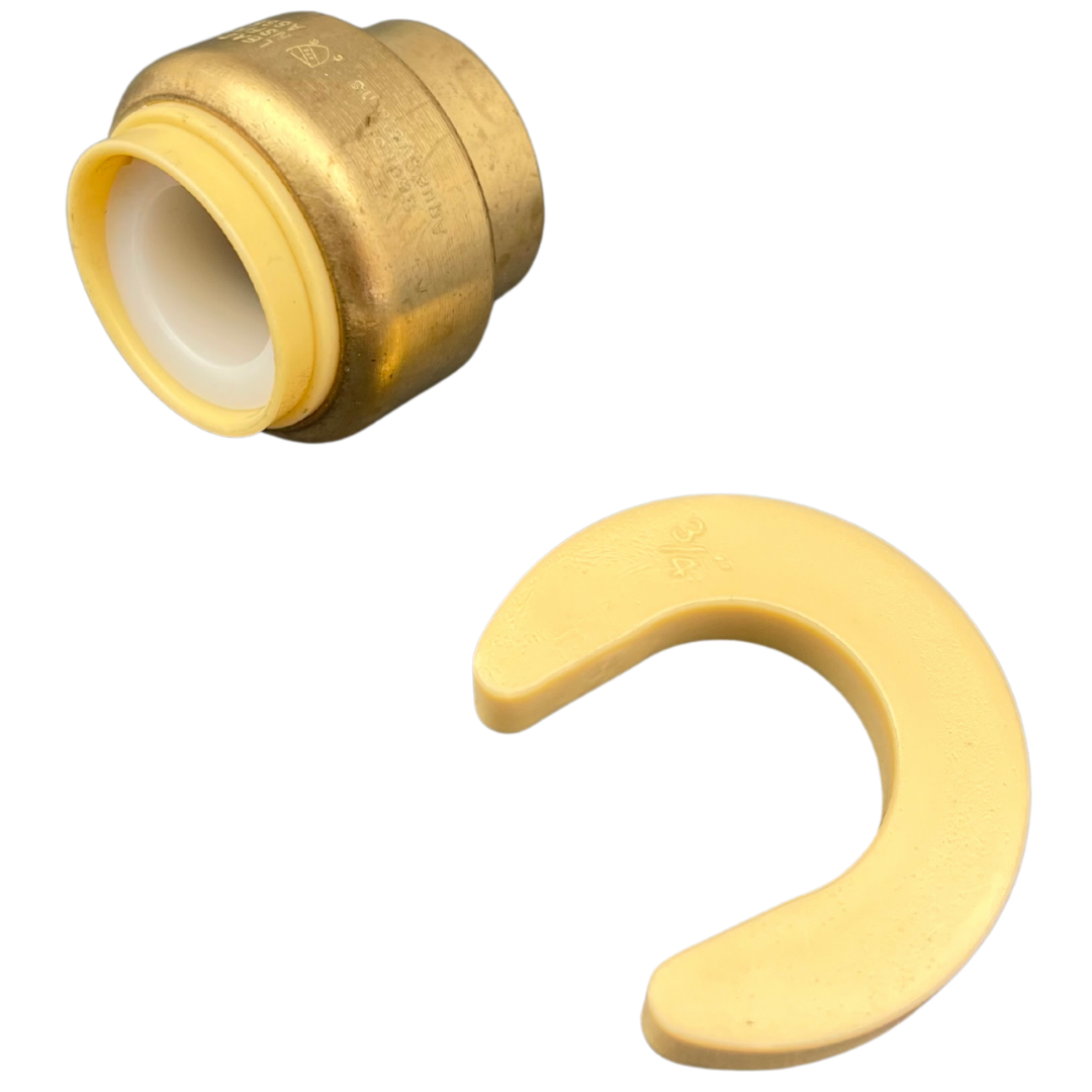 1/2″ QUICK-CONNECT DZR BRASS STOP END FITTING - Sedco Corp.