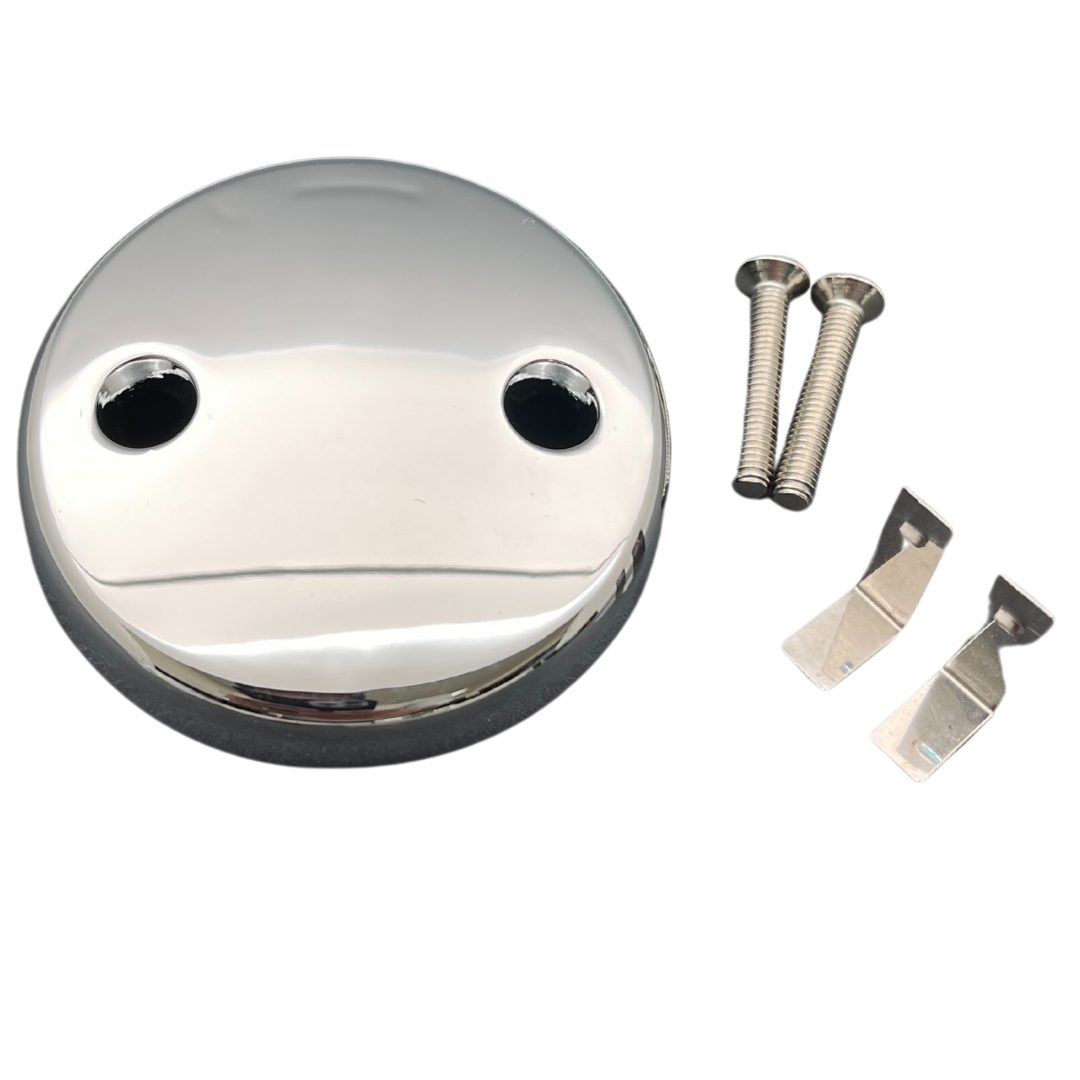 CHROME-PLATED OVERFLOW FACE PLATE – Sedco Corp.