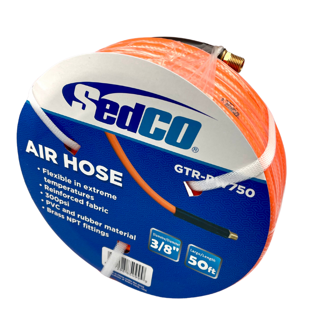 3/8″ X 50′ HEAVY DUTY POLYURETHANE AIR HOSE - Sedco Corp.