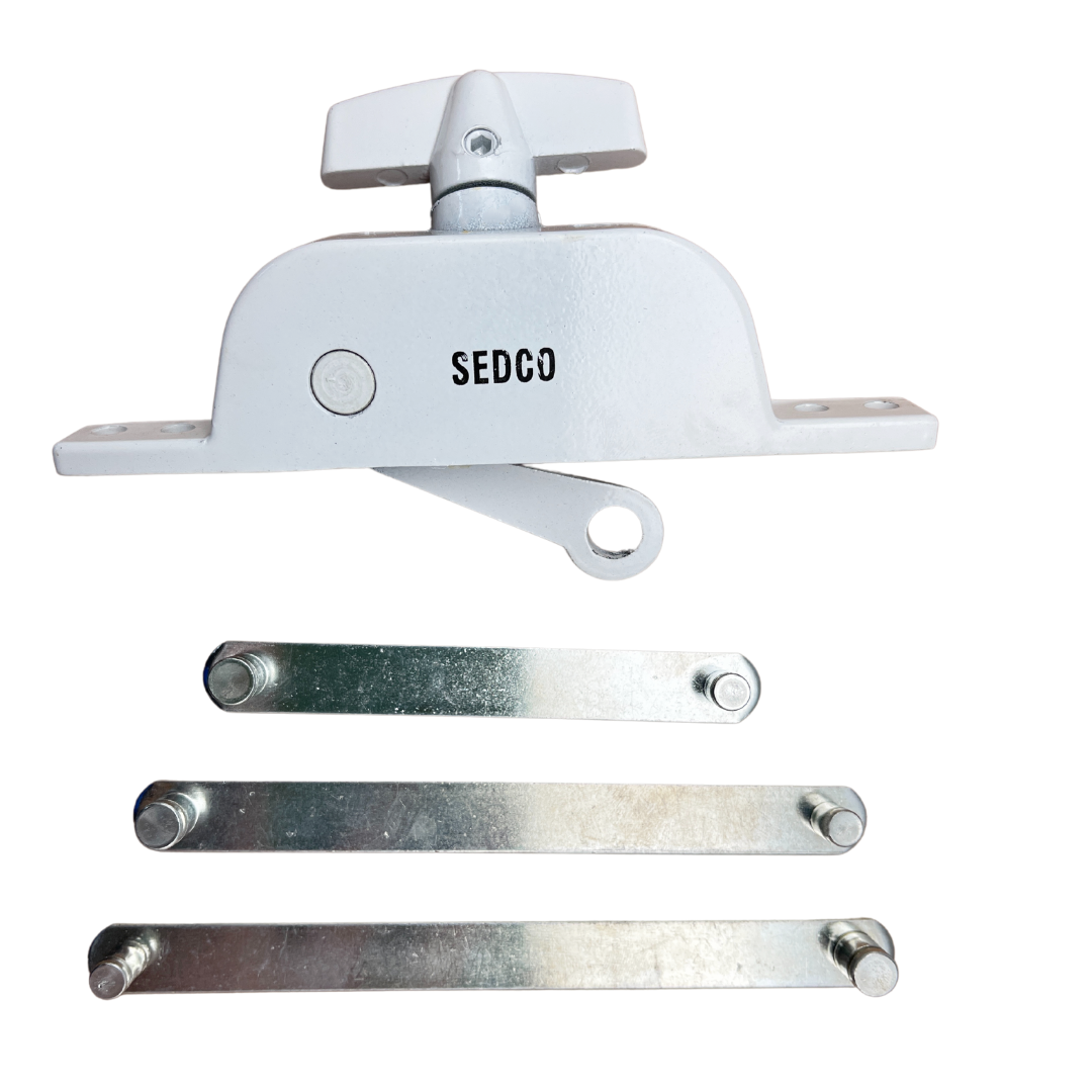 WINDOW OPERATOR UNIVERSAL TYPE BUTTERFLY HANDLE WHITE (3 LEGS) - Sedco ...