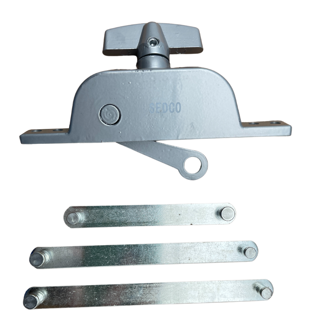 WINDOW OPERATOR UNIVERSAL TYPE BUTTERFLY HANDLE ALUMINUM (3 LEGS ...