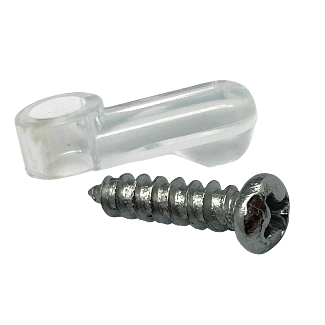 SHORT-TYPE PLASTIC SCREEN CLIPS (12-PACK) - Sedco Corp.