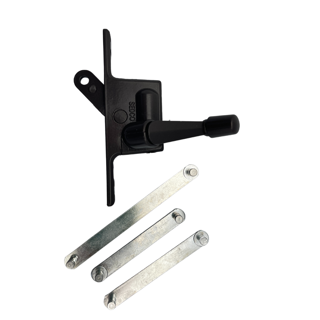 WINDOW OPERATOR UNIVERSAL TYPE CRANK HANDLE (3 LEGS) BRONZE - Sedco Corp.