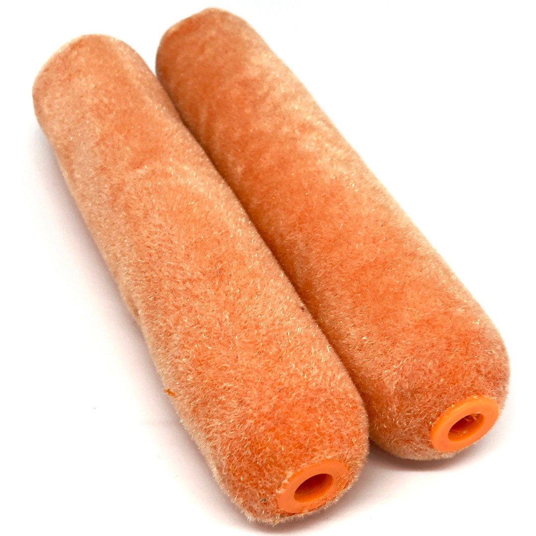 4″ PAINT ROLLER FOAM, ORANGE (2-PACK) - Sedco Corp.