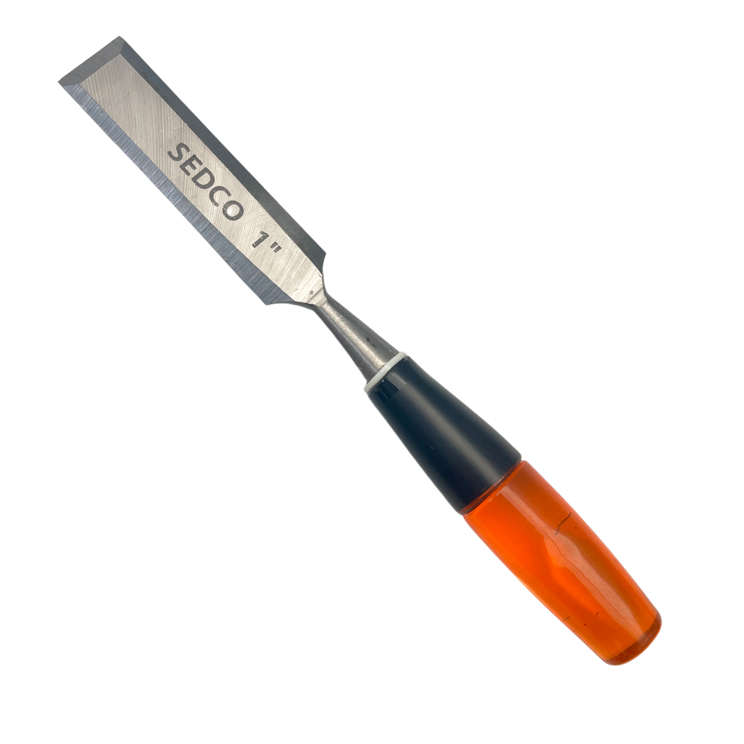 1″ ACETATE HANDLE WOOD CHISEL - Sedco Corp.