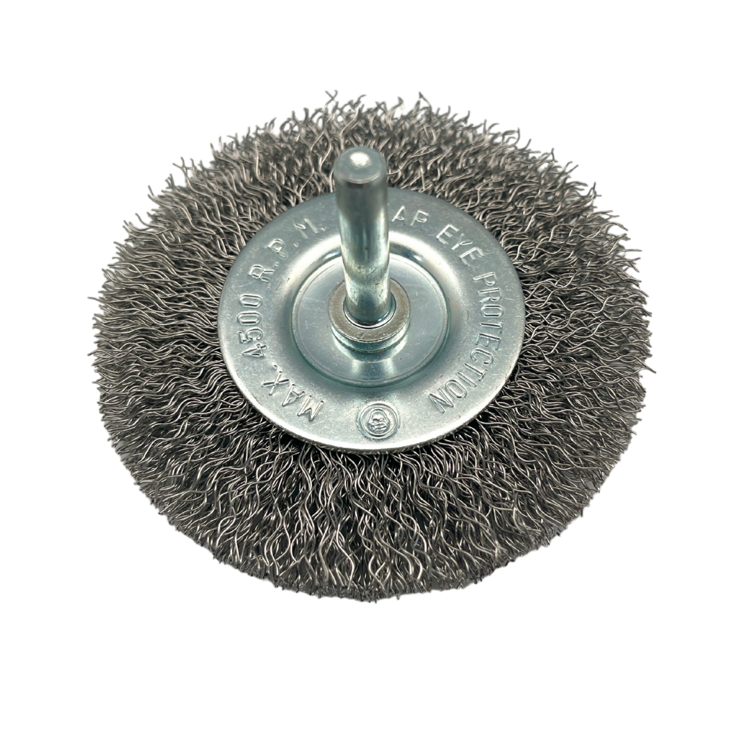 3″ FLAT WIRE BRUSH W/SHANK - Sedco Corp.