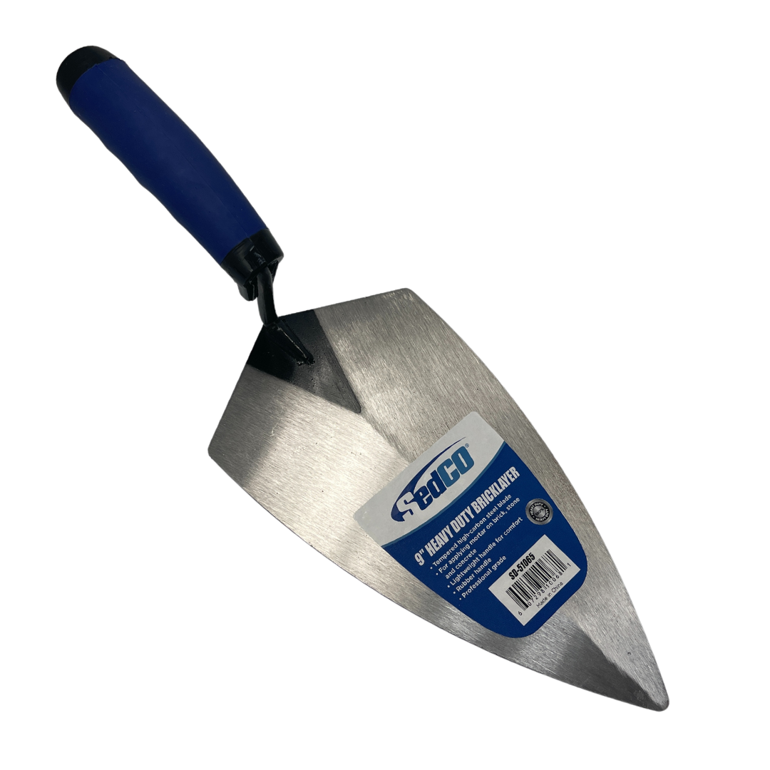 9″ PROFESSIONAL BRICKLAYER TROWEL - Sedco Corp.