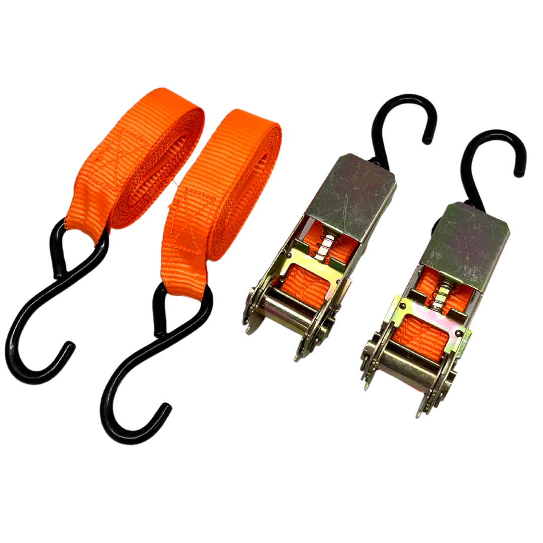 12′ HEAVY DUTY RATCHET TIE-DOWN (2 PACK) - Sedco Corp.