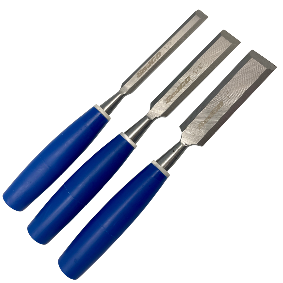HEAVY DUTY WOOD CHISEL SET (3 PCS) - Sedco Corp.