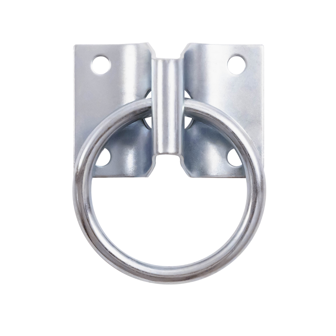 2″ ZINC-PLATED HITCH RING W/PLATE - Sedco Corp.
