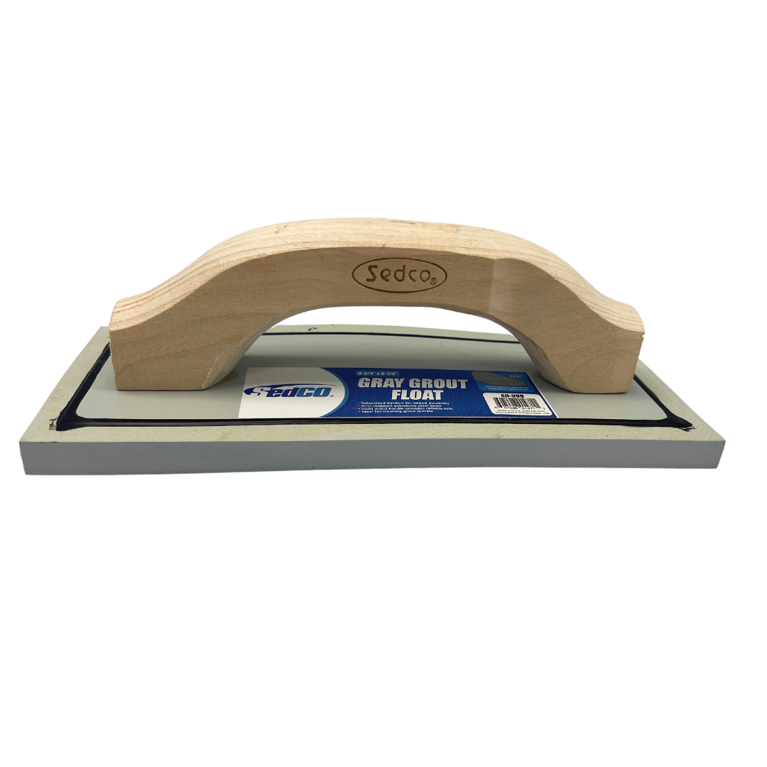 3-3/4″ x 9-1/2″ GRAY GROUT FLOAT - Sedco Corp.
