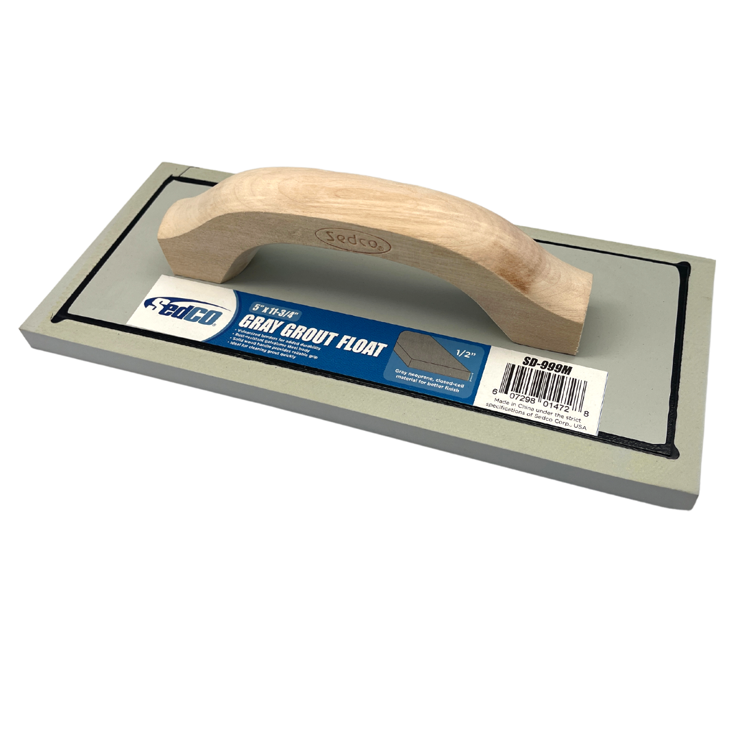 5″ x 11-3/4″ GRAY GROUT FLOAT - Sedco Corp.