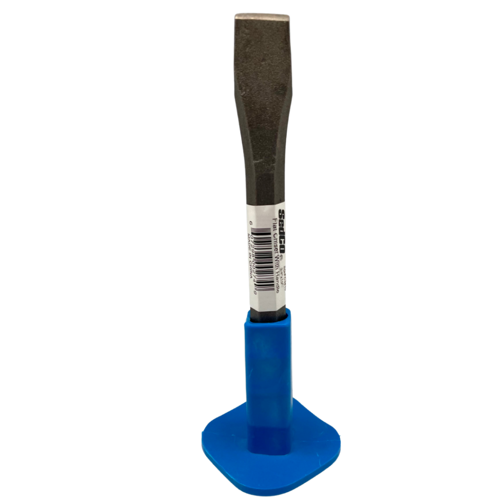 3/4″ x 10″ FLAT CHISEL W/HANDGUARD - Sedco Corp.