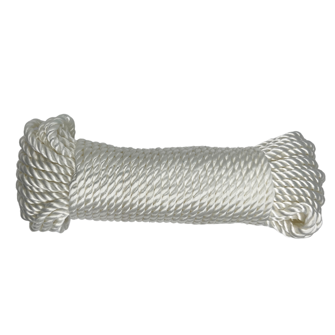 3/16″ x 100′ WHITE POLYESTER ROPE - Sedco Corp.