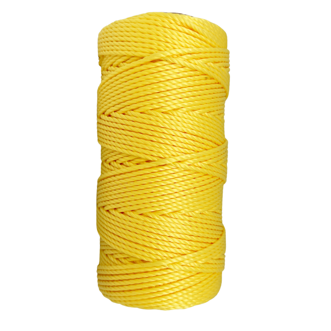 #18 x 225′ YELLOW NYLON TWINE - Sedco Corp.